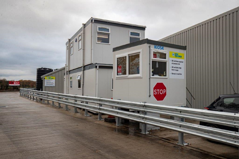 Double Storey Stacked Jack-leg Cabins And A Gate House Unit For Lymm ...