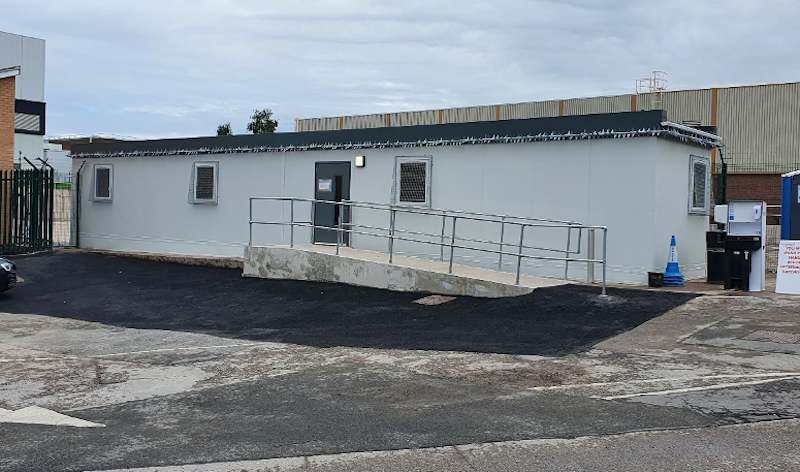 2 Bay Modular Security Building for Wilson James | Springfield